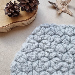 Christmas Crochet Trivet Pattern, Chunky Crochet Hot Pad, Kitchen ...