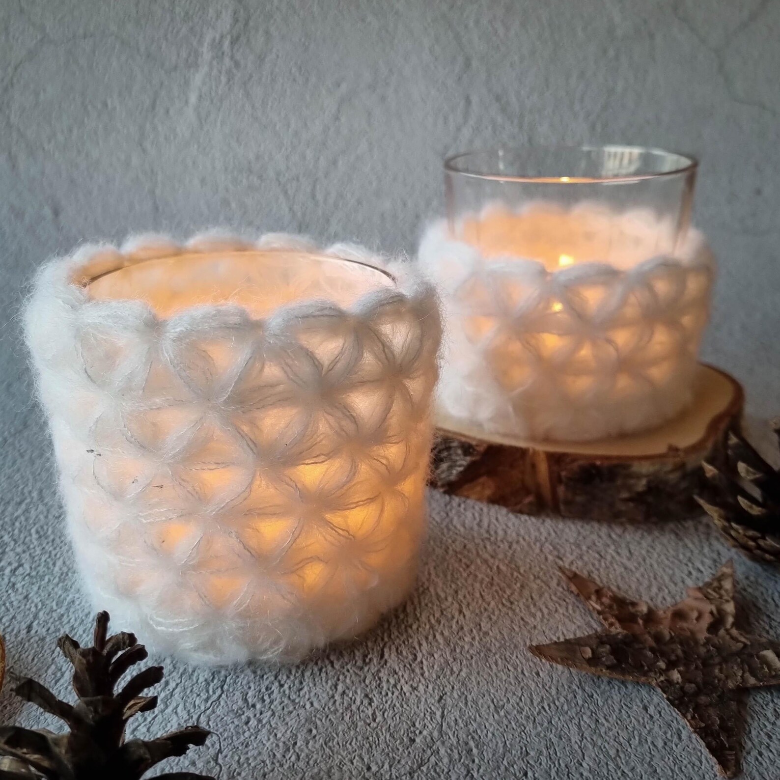 6 Holiday Jasmine Stitch Crochet Patterns, PDF Pattern Bundle, Includes ...