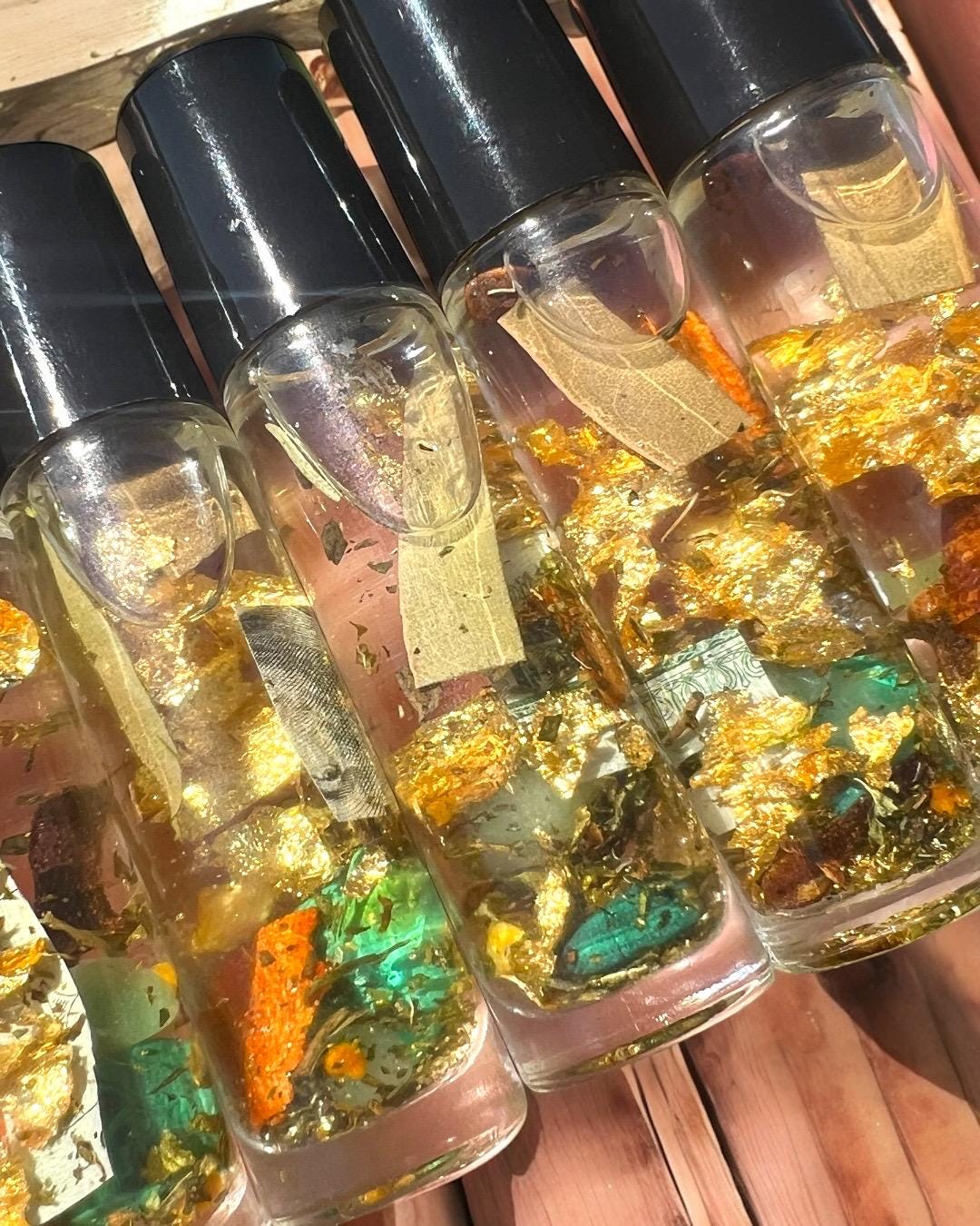 24 K Gold Money Oil • Made With REAL 24 K Gold • Hoodoo • Voodoo • High ...