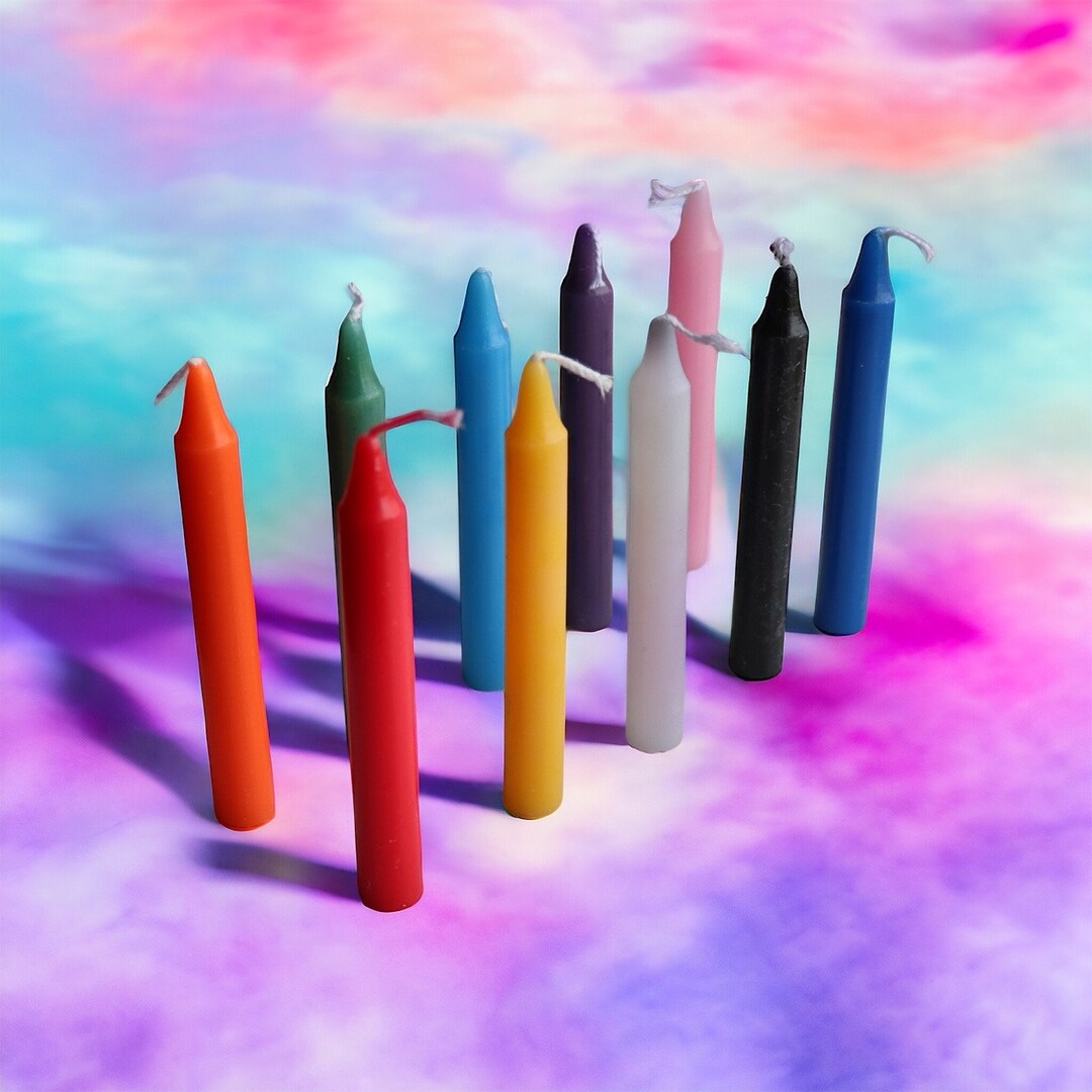 Ritual Candles • Single Spell Candles • Chime Candles • Wicca • Altar ...