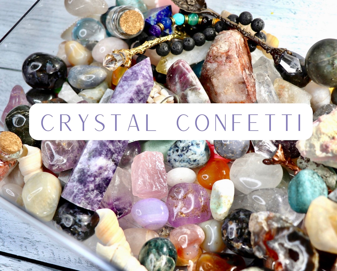 CRYSTAL CONFETTI | Crystal Confetti Scoops | Jewelry, Crystal Chip ...