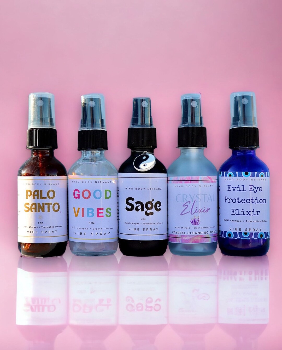 Vibe Spray Elixir Bundle | Gift Set | Smudge Spray | Spiritual ...