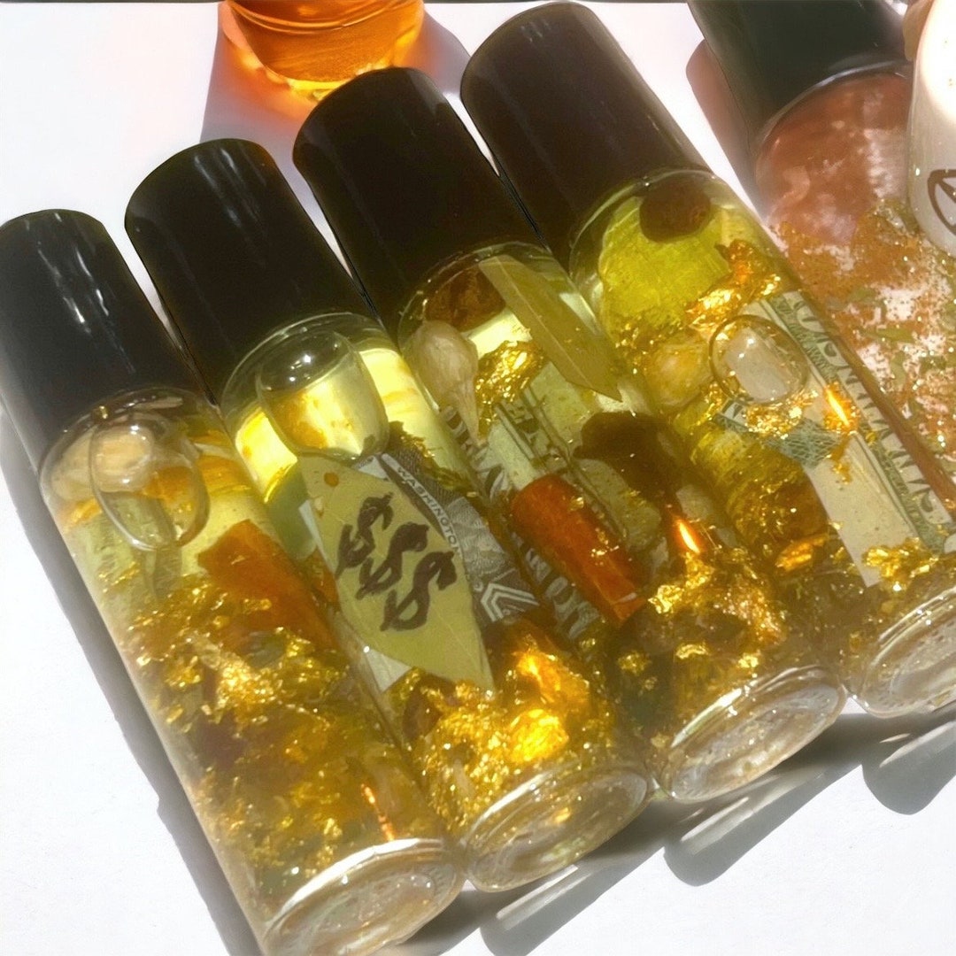 24 K Gold Money Oil | Made With REAL 24 K Gold | Hoodoo | Voodoo | High ...