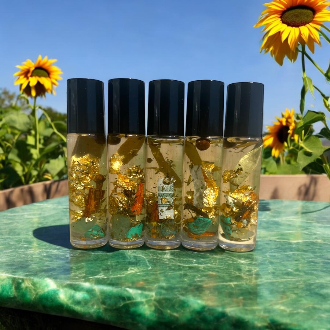 24 K Gold Money Oil • Made With REAL 24 K Gold • Hoodoo • Voodoo • High ...