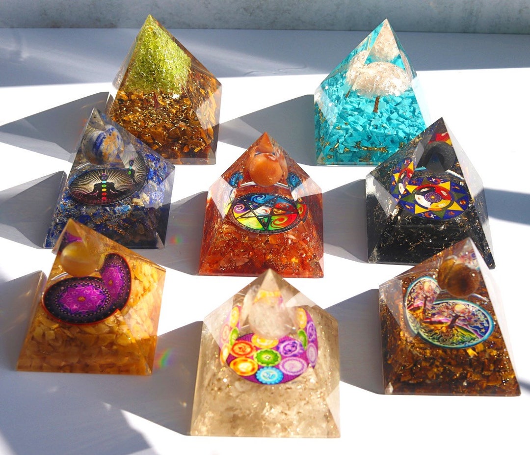 Orgonite Pyramids Orgonite Pyramids for Protection and Life Force ...