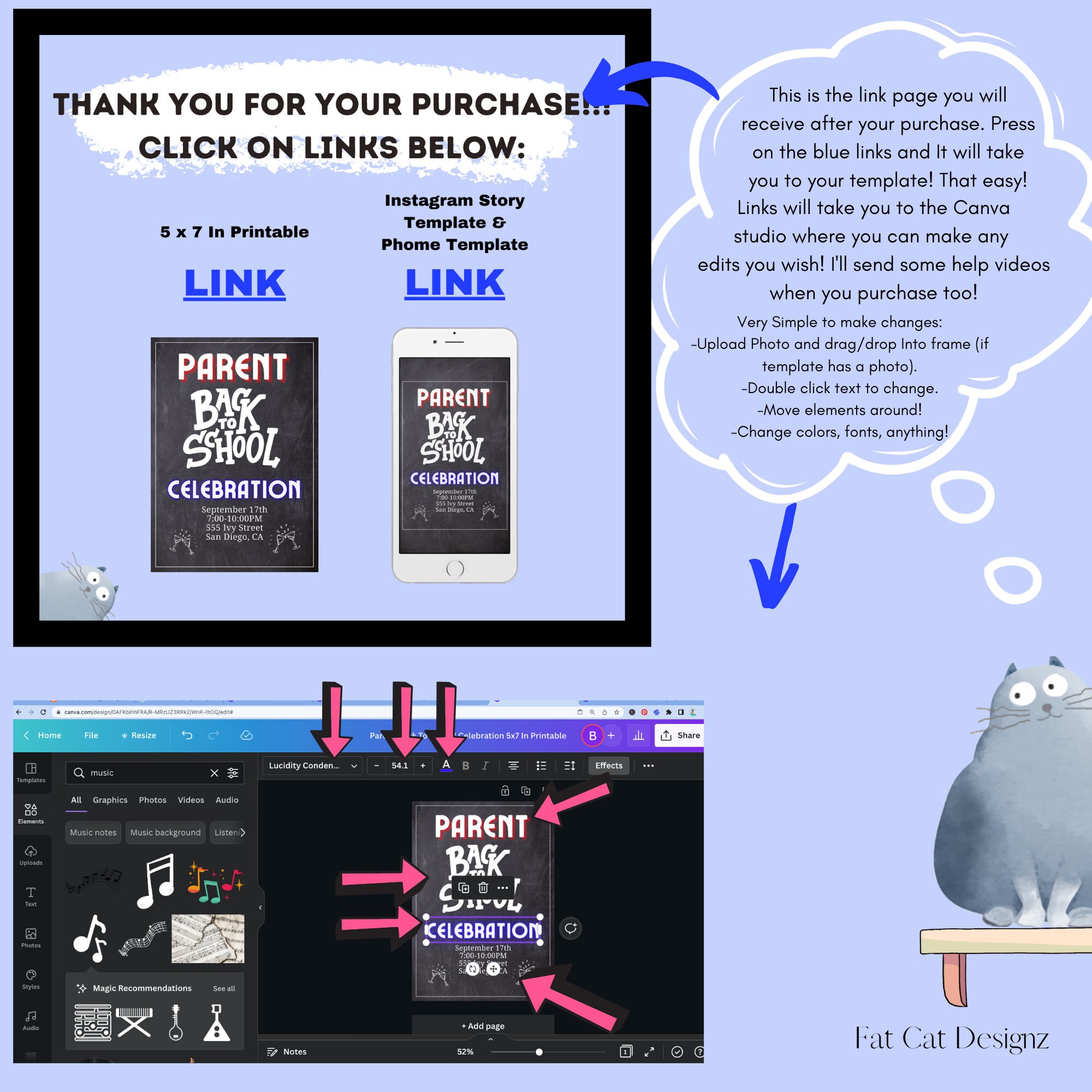 Parent Back to School Party Invitation, Back to School Party for Adults ...