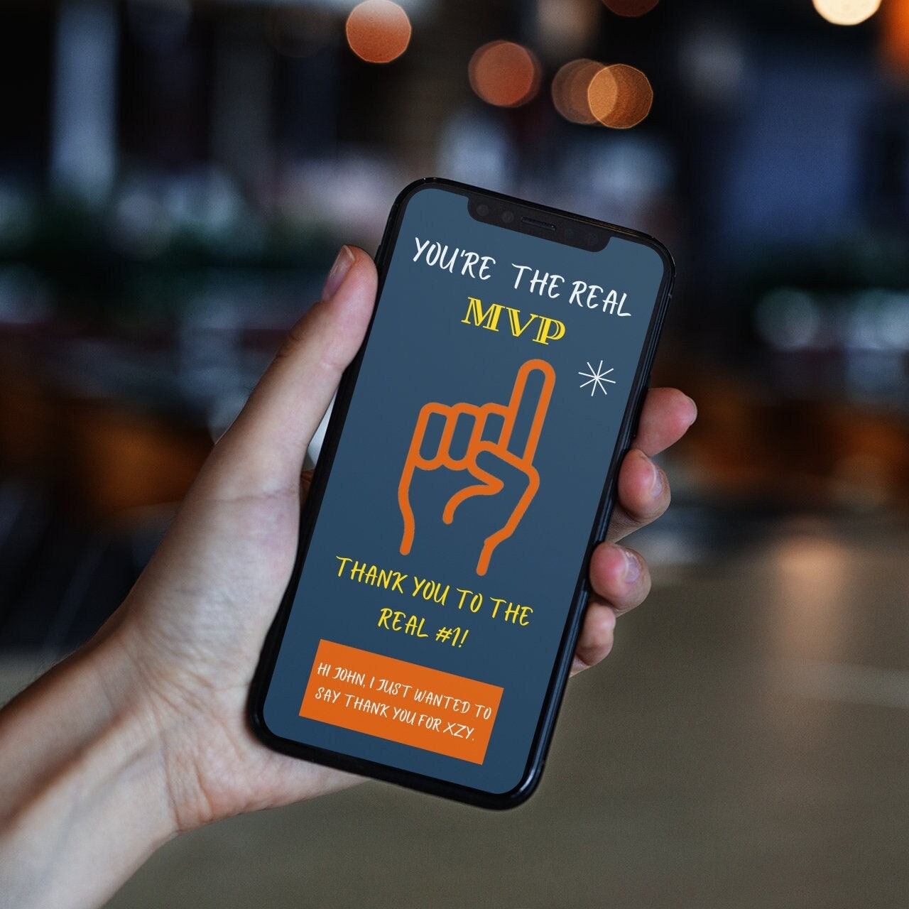 MVP Thank You Card, Editable Template, Digital Card, Digital Greeting ...