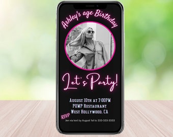 26th Birthday Invitation - Etsy