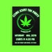 Electronic Cannabis Party Invitation Template, Digital Weed Party ...