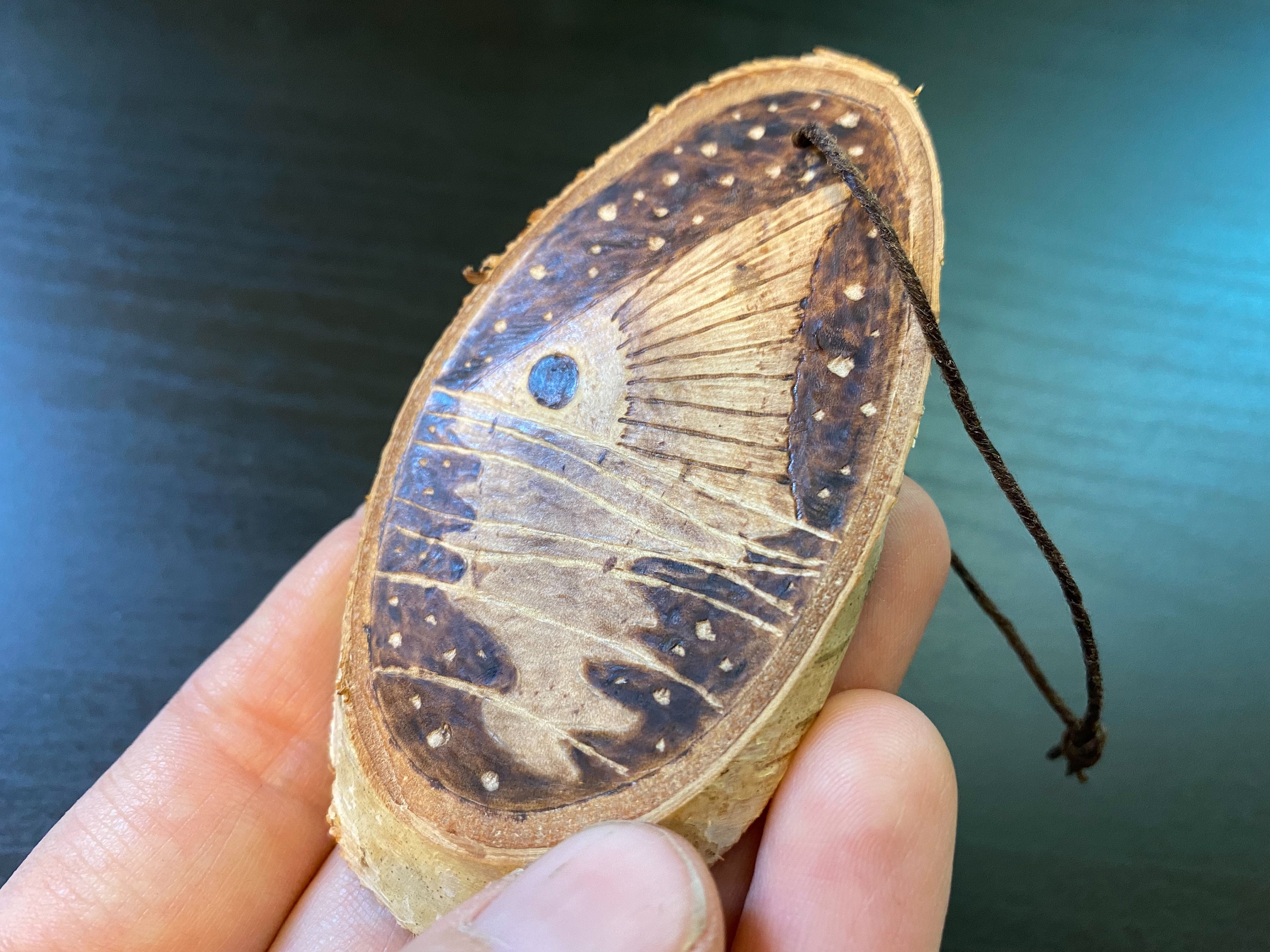 Redfish/ Red Drum Woodburned Christmas Ornaments, Set of 3 - Etsy