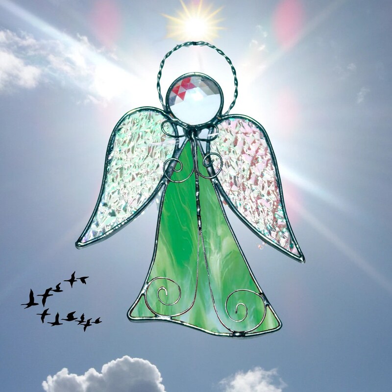 Stained Glass Angel - Etsy