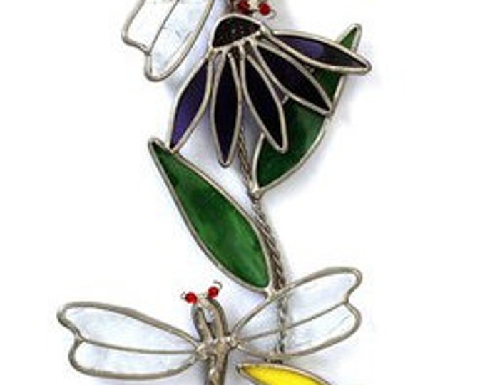 Stained Glass Dragonfly Scroll Precut Kit. DIY Suncatcher Kit - Etsy