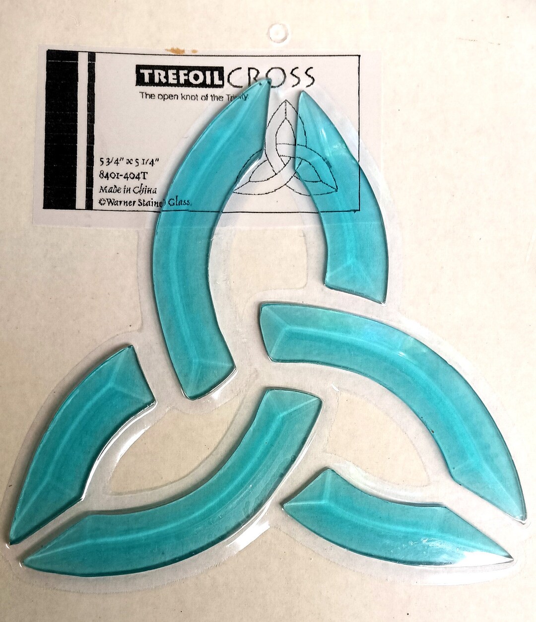 Trefoil Celtic Cross Bevel Cluster - Etsy