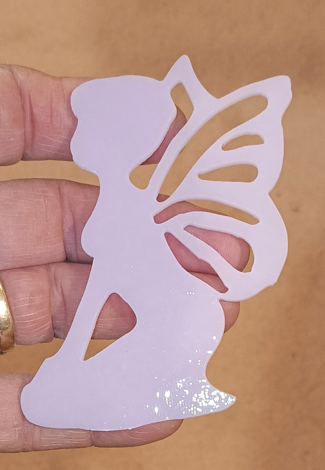 90 COE Precut Fairy Shape Bullseye Petal Pink Opal - Etsy