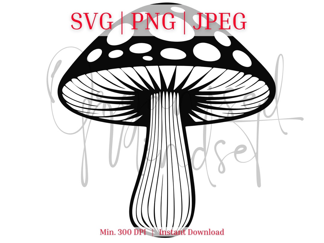Woodland Toadstool Svg Files for Cricut Trendy Svg for Shirts DIGITAL ...