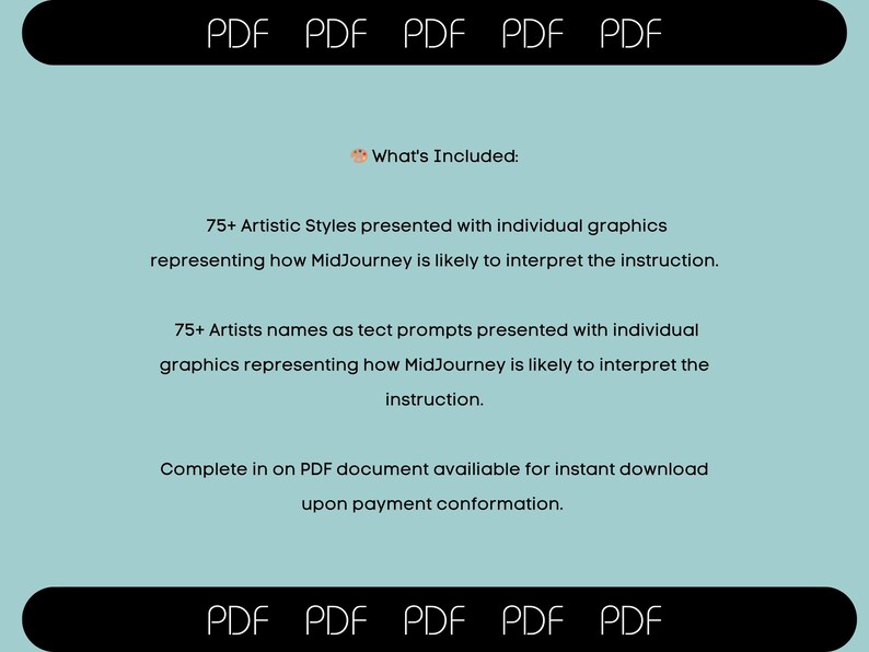 Mid Journey Prompt - Artistic Style Guide With 150+ Image Examples ...