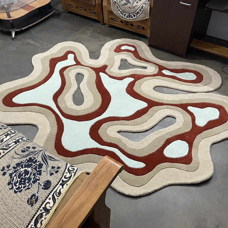 Irregular Rug - Etsy