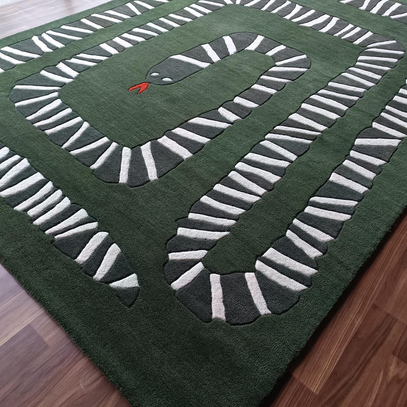 Snake Rug - Etsy