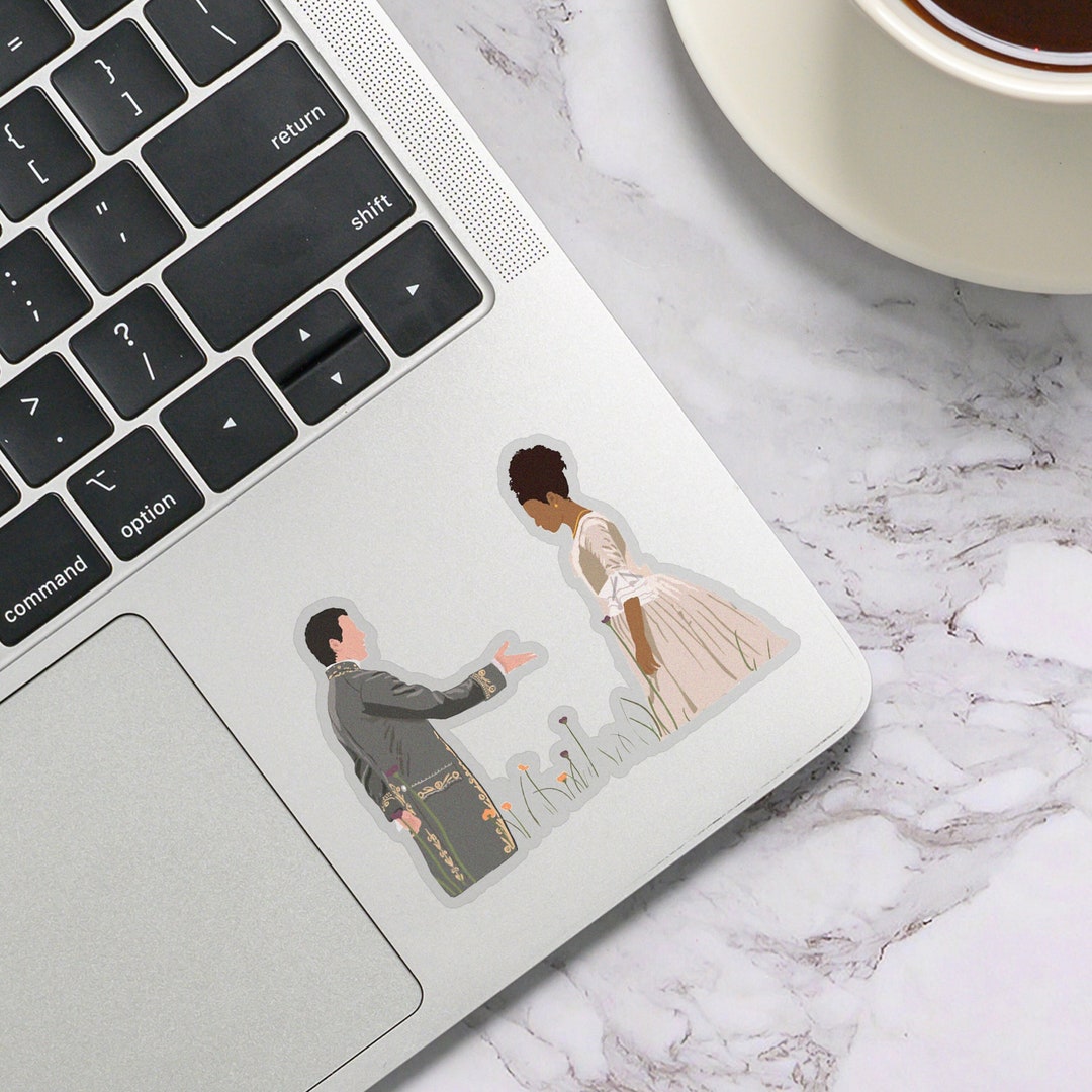 Queen Charlotte King George Sticker, Bridgerton Sticker, A Bridgerton ...