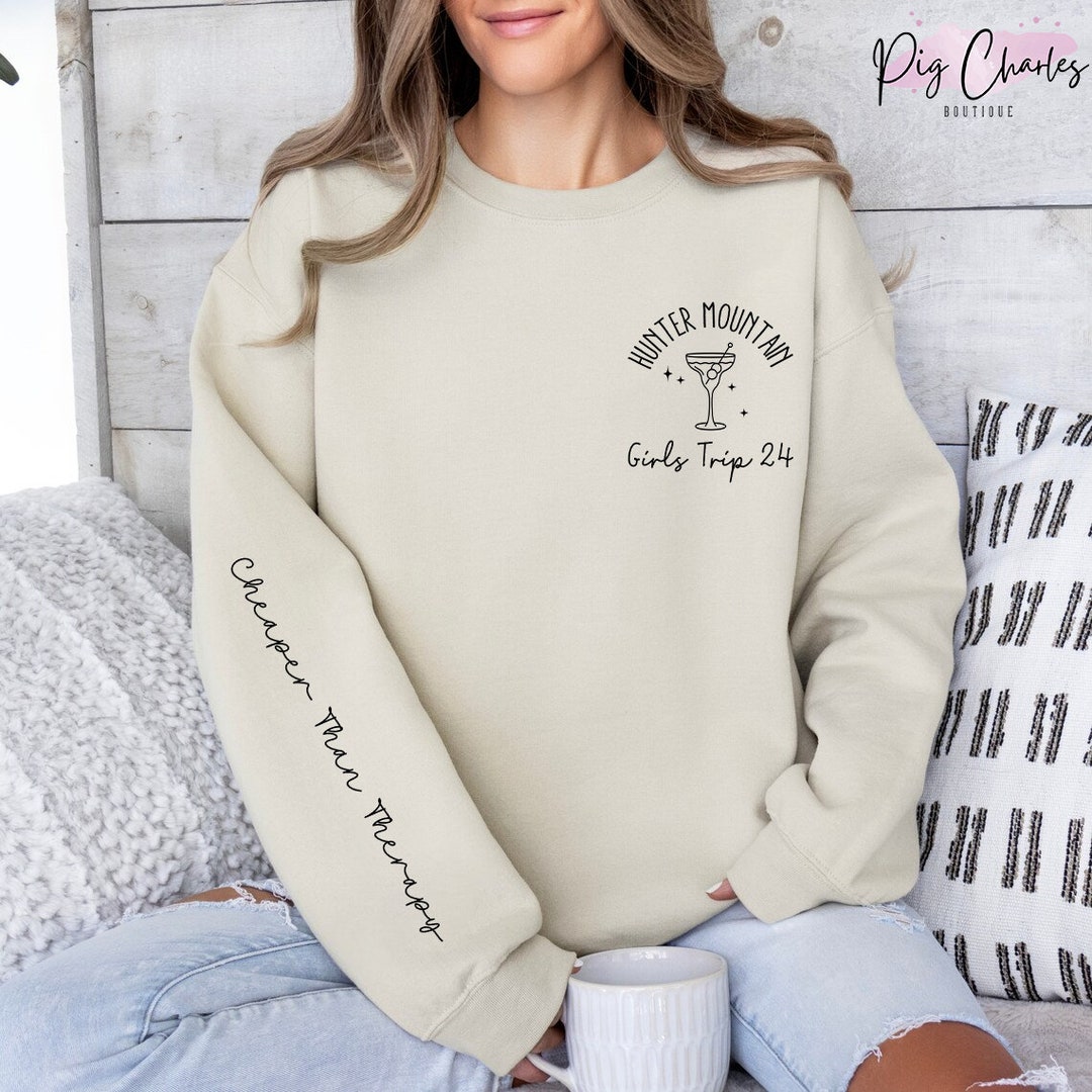 Custom Girls Trip 2024 Sweatshirts, Girls Vacation Shirt, Personalized ...