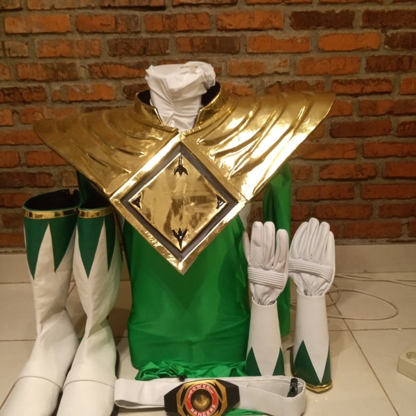 Green Ranger Cosplay - Etsy