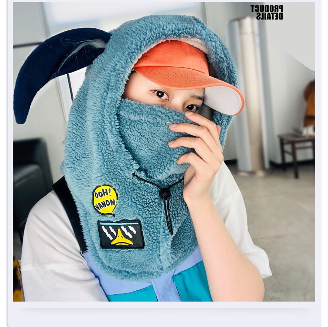 Blue Satan Ski /snowbroad Mask Hood Balaclava, Winter Outdoor Hats for ...