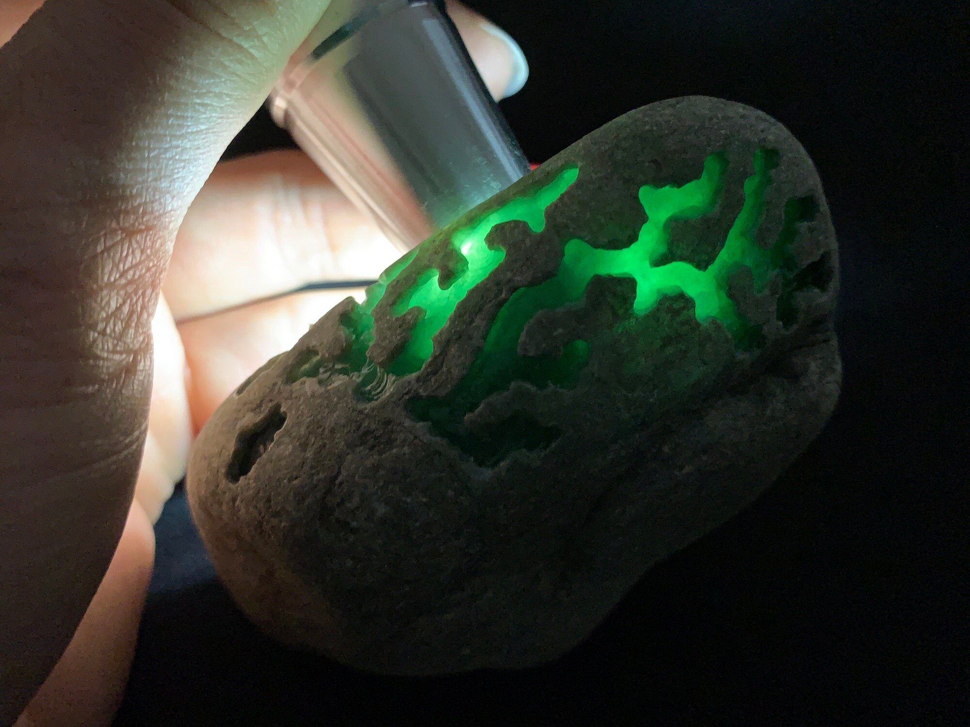 321g Genuine Myanmar Hou Jiang Natural Green Jade Jadeite Raw Main ...