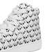 Panda Bears Animal Printed Men's High Top Sneakers, Lace up Converse ...