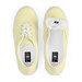 Solid Pastel Yellow Canvas Shoes Women, Light Yellow Casual Lace-up ...