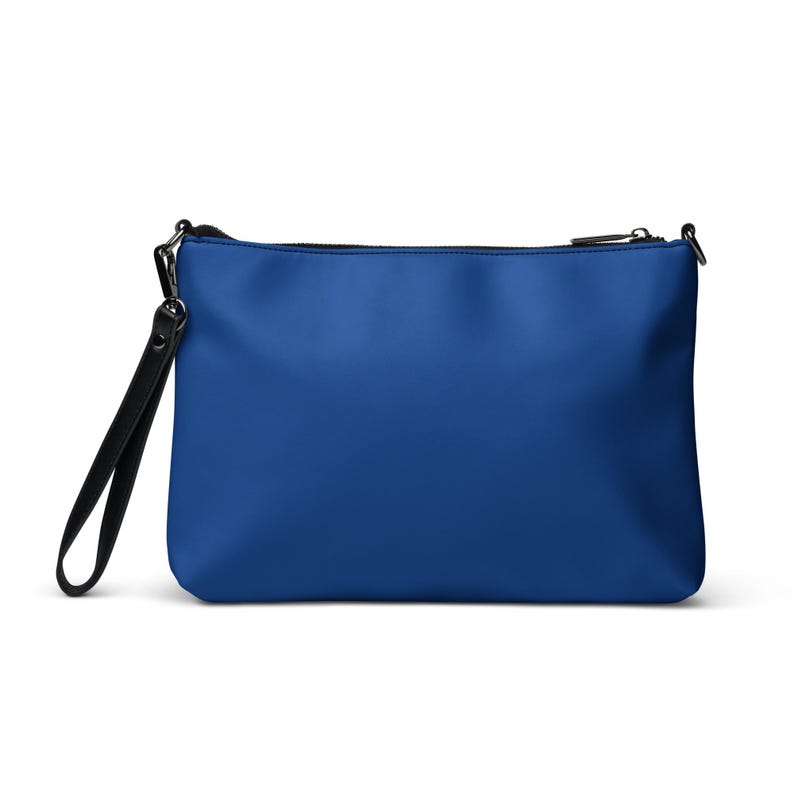 Solid Royal Blue Crossbody Bag Women, Travel Essentials Bag, Small ...