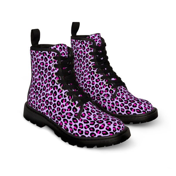 Cheetah Print Boots - Etsy