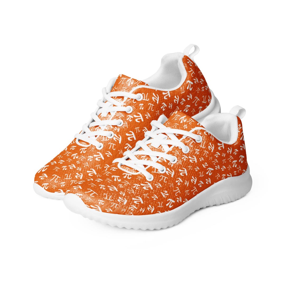 Pi Symbols Math Printed Men's Athletic Shoes, All Over Print Gym ...