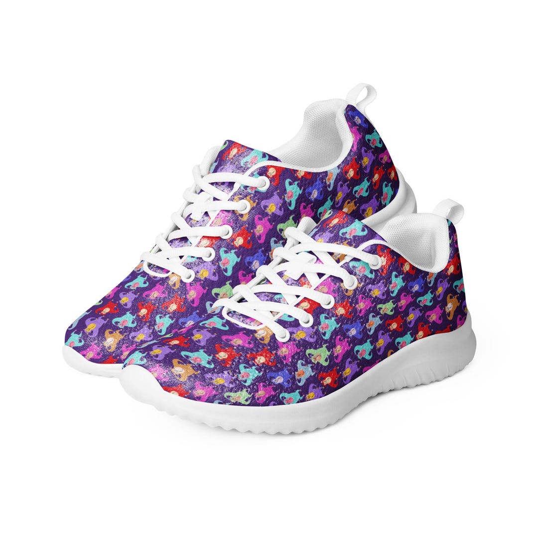 Gorilla Apes Animal Printed Men's Athletic Shoes, All Over Print Gym ...