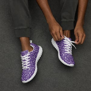 Pi Symbols Math Printed Men's Athletic Shoes, All Over Print Gym ...
