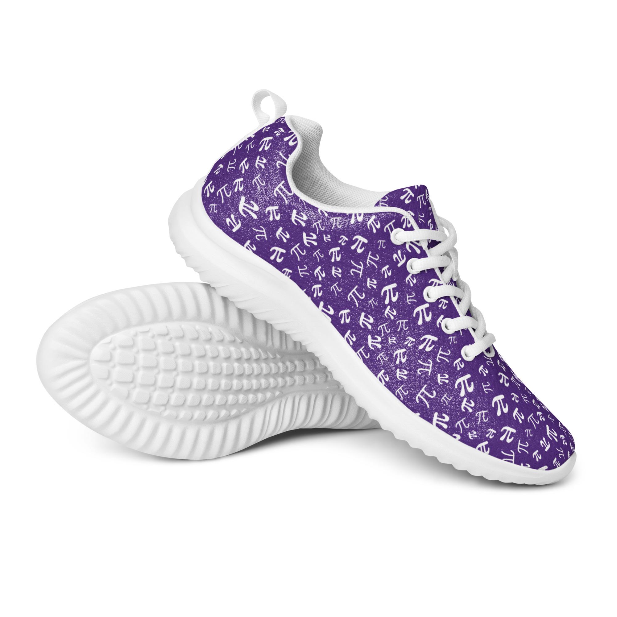 Pi Symbols Math Printed Men's Athletic Shoes, All Over Print Gym ...