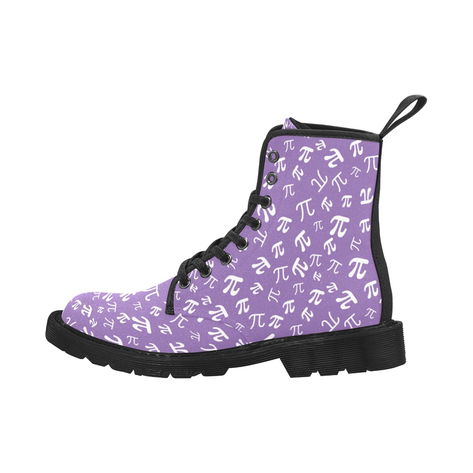 Pi Symbols Math Canvas Boots Women, Math Lover Gift, Math Student ...