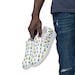 Aliens Sci-fi Canvas Shoes for Men, Stylish UFO Slip-on Shoes, Aliens ...