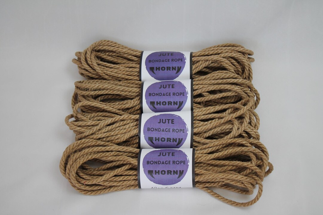 Shibari Rope Set Jute Rope Bondage Kit - Etsy
