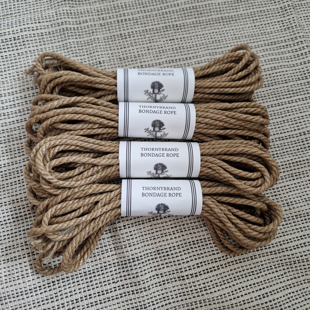 Shibari Rope Set Jute Rope Bondage Kit - Etsy