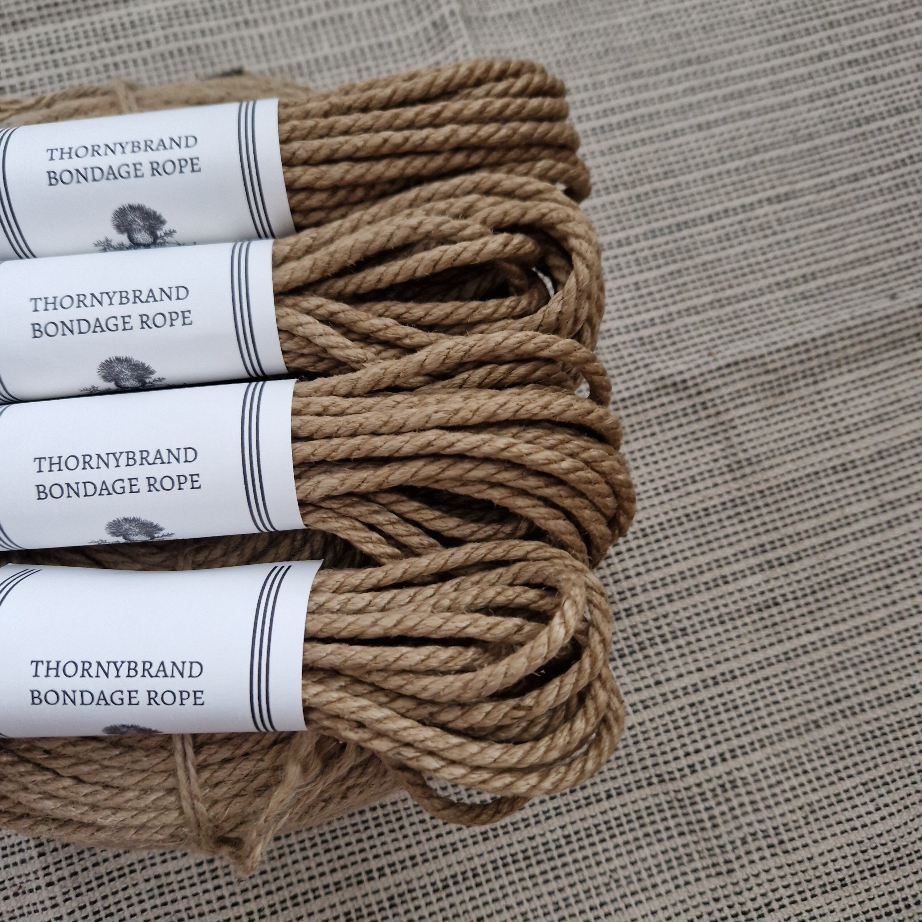Shibari Rope Set Jute Rope Bondage Kit - Etsy