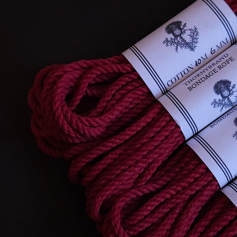 Buy Shibari Rope Cotton Rope Bondage Kinbaku BDSM RED Online in India ...
