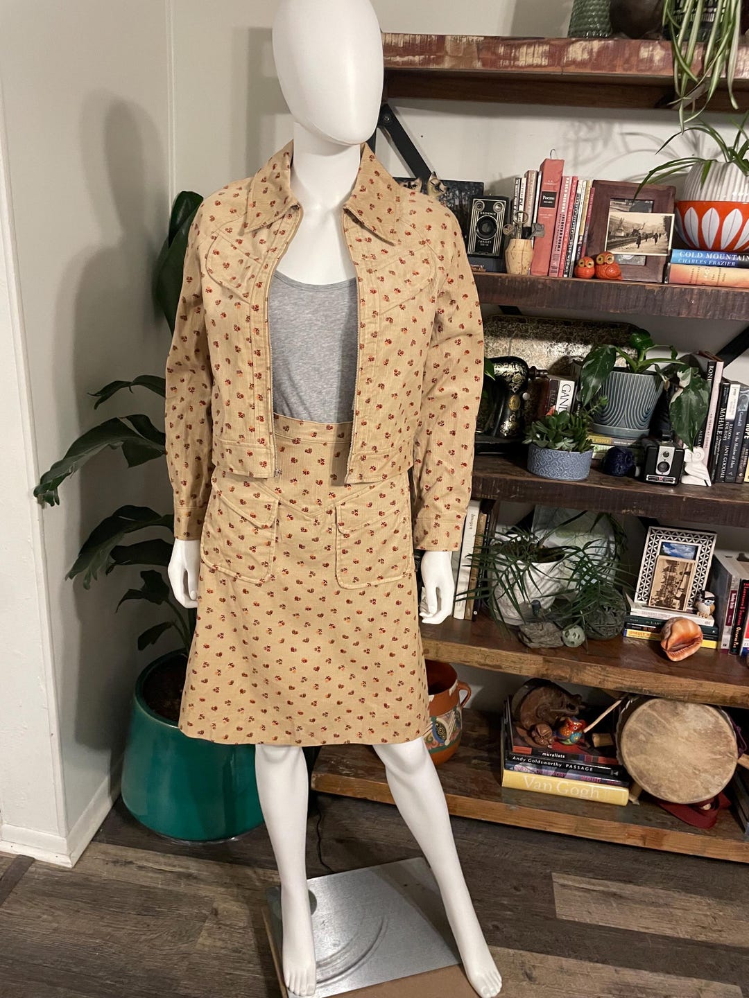 Vintage 60s 70s John Meyer of Norwich Corduroy Mod Set 2 Piece Jacket ...