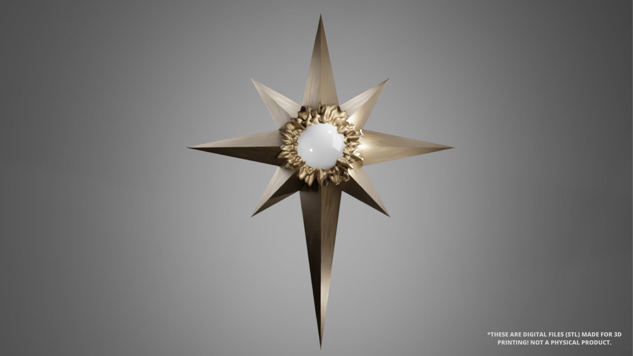 Star of Feanor - Galadriel - Rings of Power - 3D Printable Files - Etsy Australia