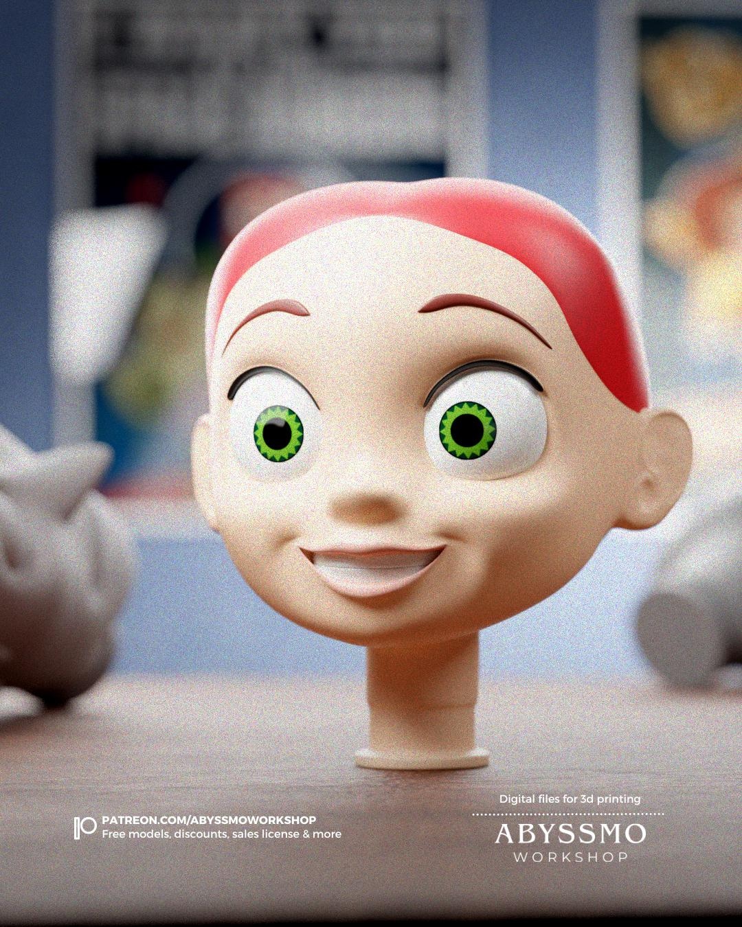 Jessie Head Toy Mode - 100% Movie Accurate 3D Printable Files - Etsy