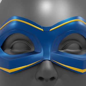 Ms. Marvel Kamala Mask 3D Printable Files - Etsy