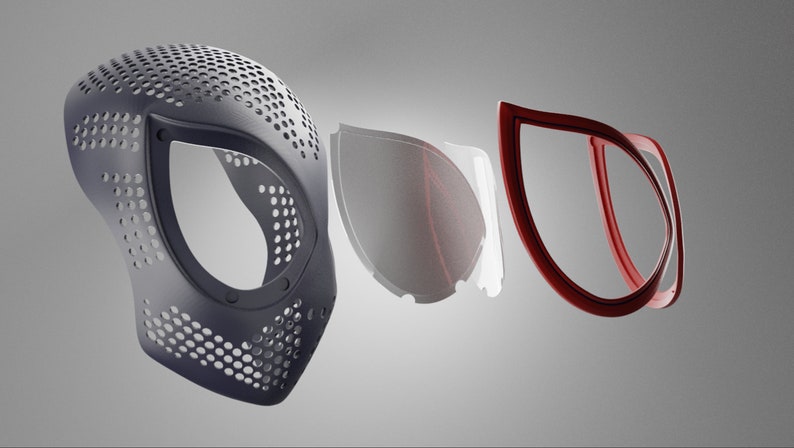 Miles Morales Faceshell STL - Across the Spider-verse Mask - 3D ...