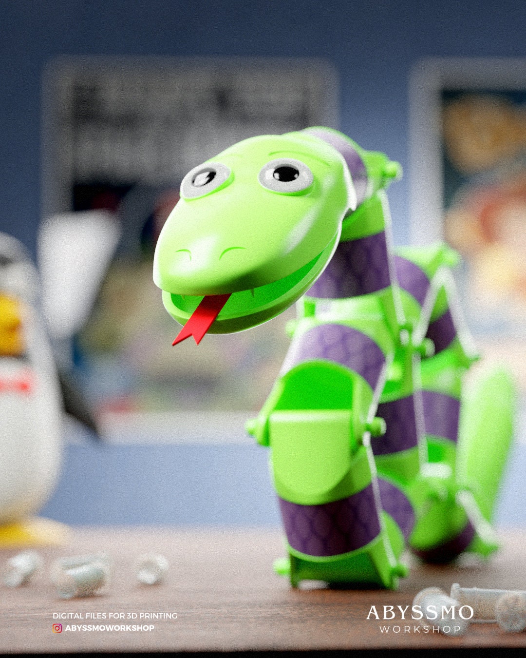 Snake Toy Story Movie Accurate 3D Printable Files (Download Now) - Etsy
