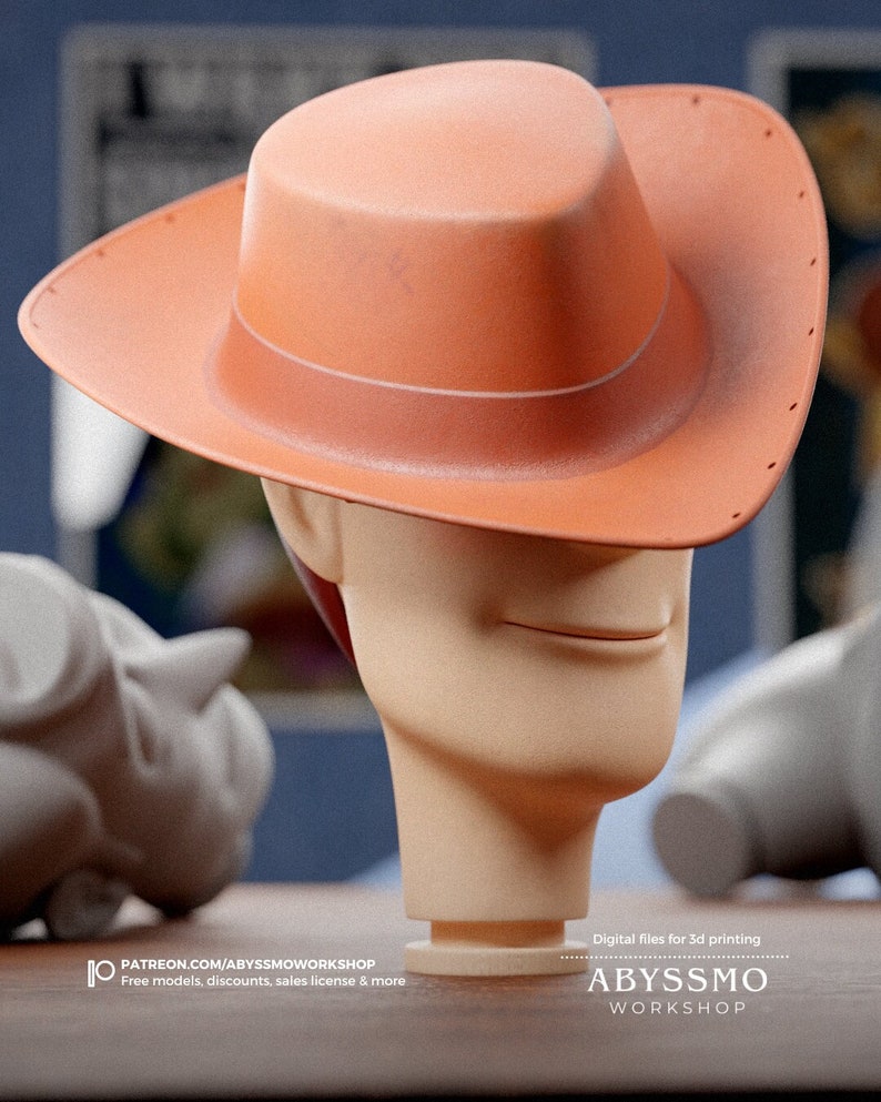 Woody Hat Toy Story - 3D Printable Files - Etsy