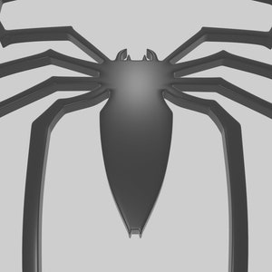 Raimi Spiderman 3 Chest Emblem - 3D Printable Files - Etsy