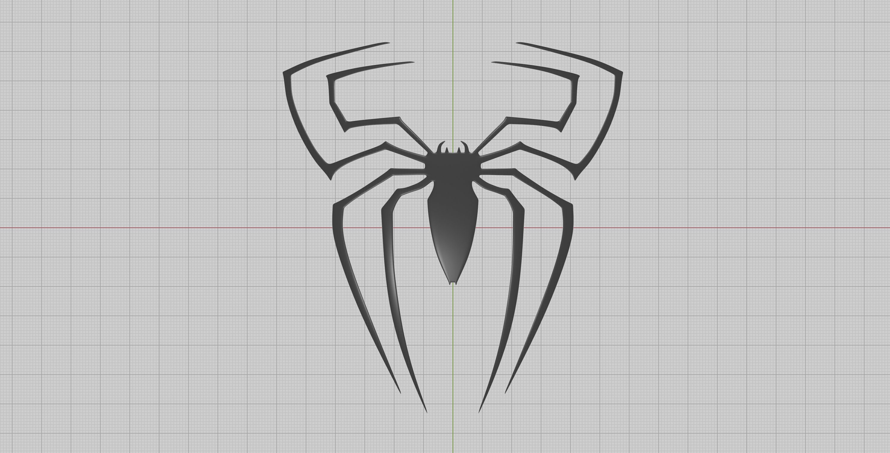 Raimi Spiderman 3 Chest Emblem - 3D Printable Files - Etsy